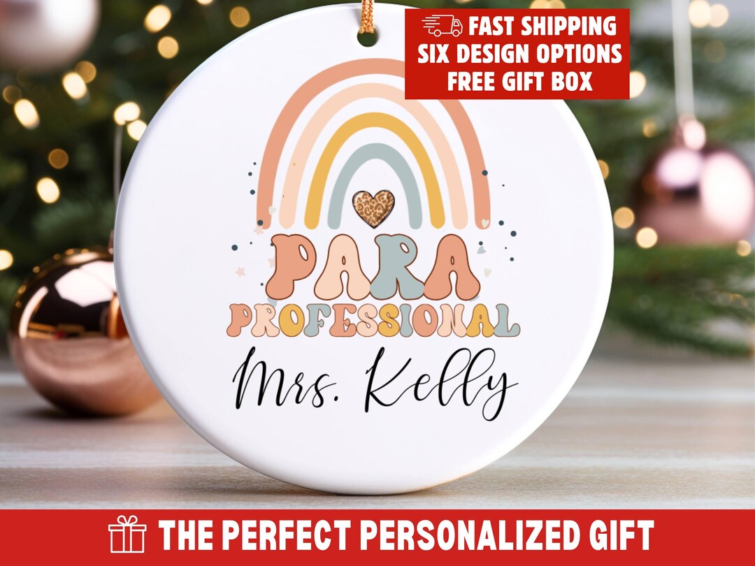 Paraprofessional BCBA RBT ABA Gift Personalized Autism Teacher ...