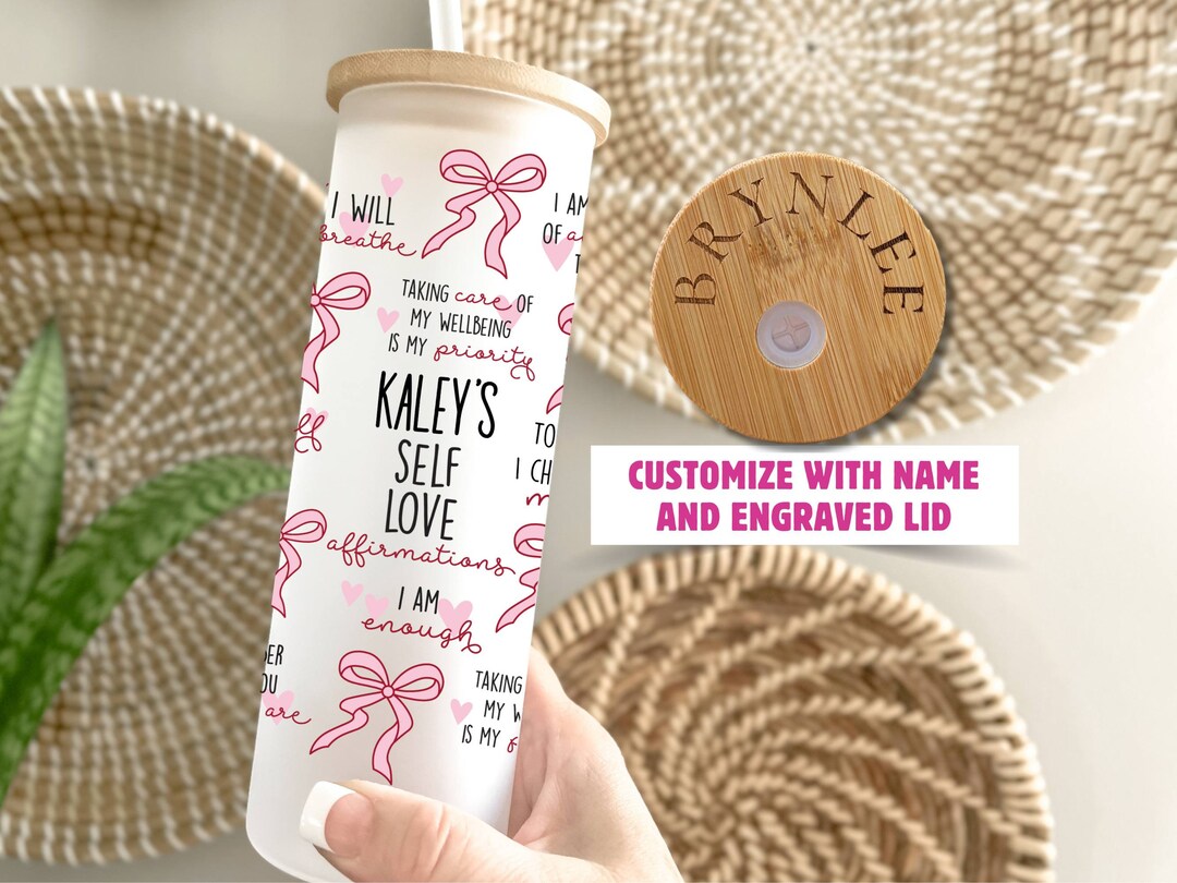 Coquette Self Care Affirmation, Coquette Room Decor Positive ...