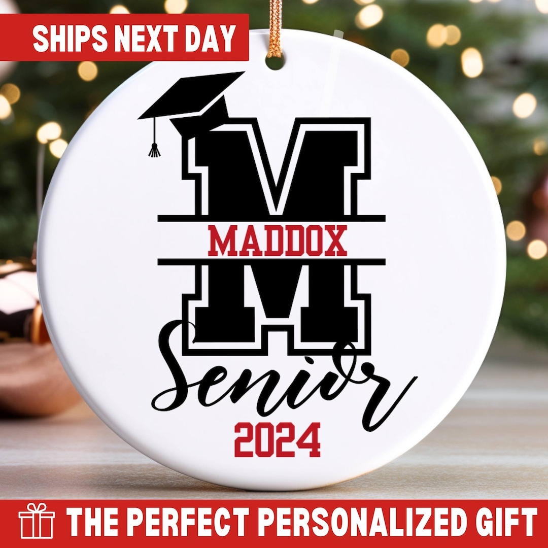 Class of 2024 Graduation Ornament, 2024 High School Graduation Ornament ...