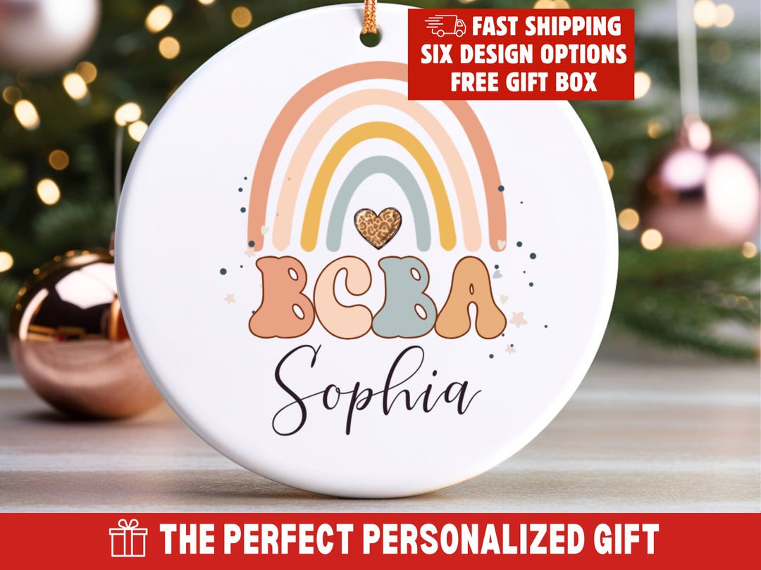 BCBA RBT ABA Paraprofessional Gift Personalized Autism Teacher ...