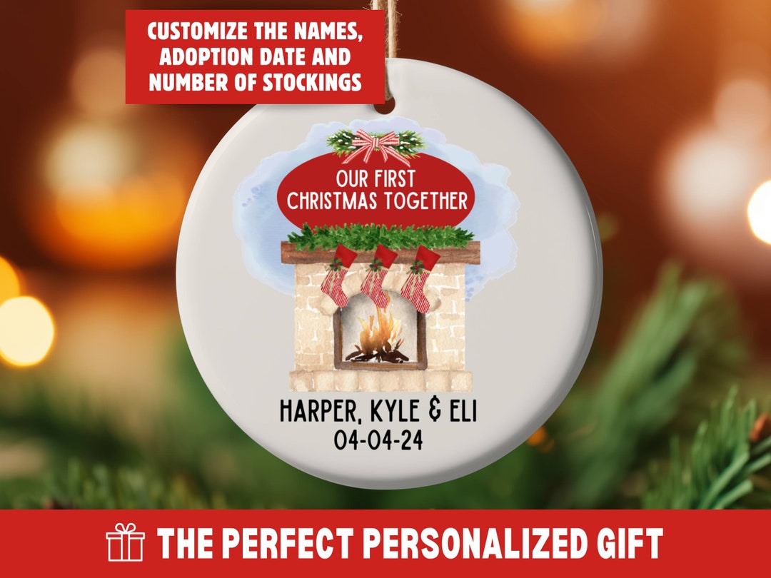 Adoption Ornament, Adoption Gifts for Family, Customized Foster Care ...