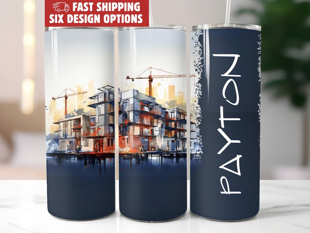 Architect Gift, Project Management Personalized Tumbler, CAD ...