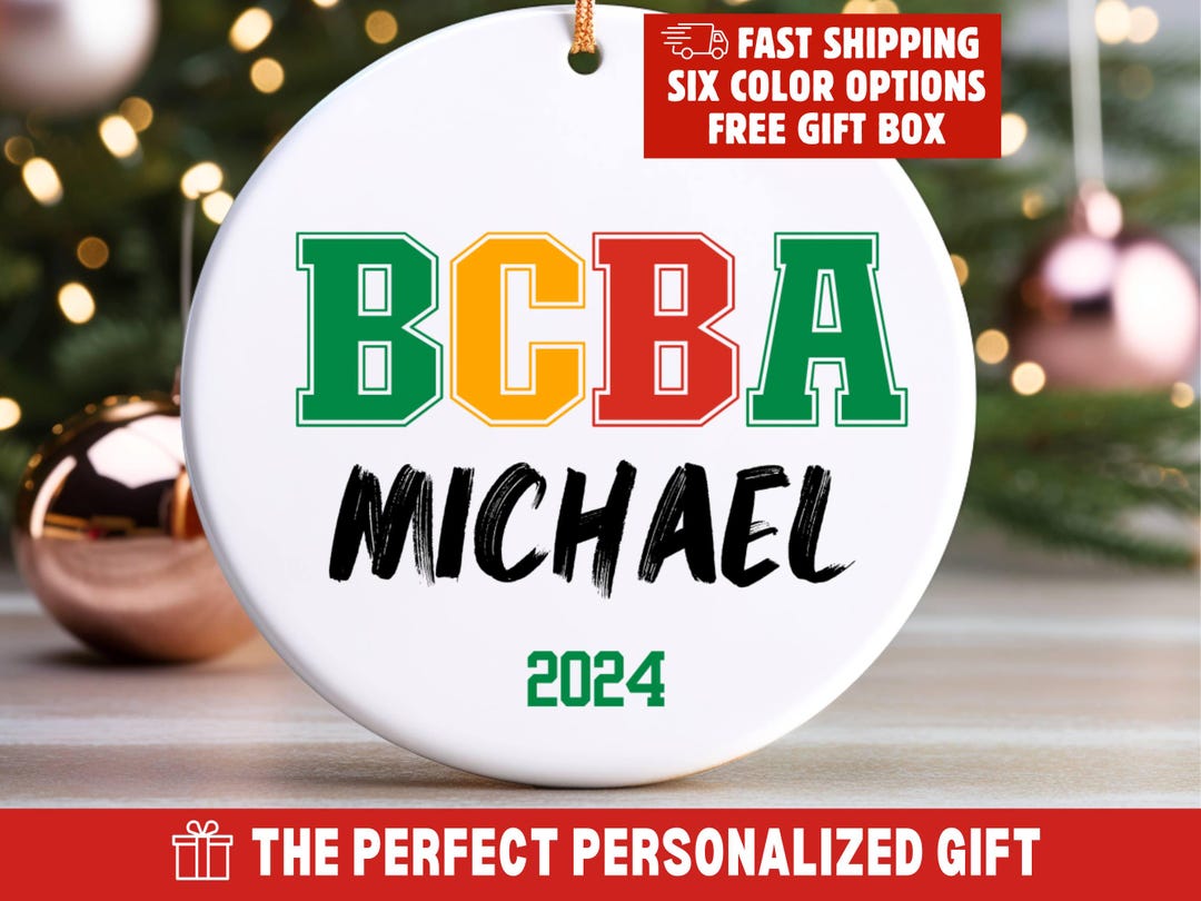 Personalized BCBA Autism Gift, Custom Autism Teacher Appreciation Gift ...