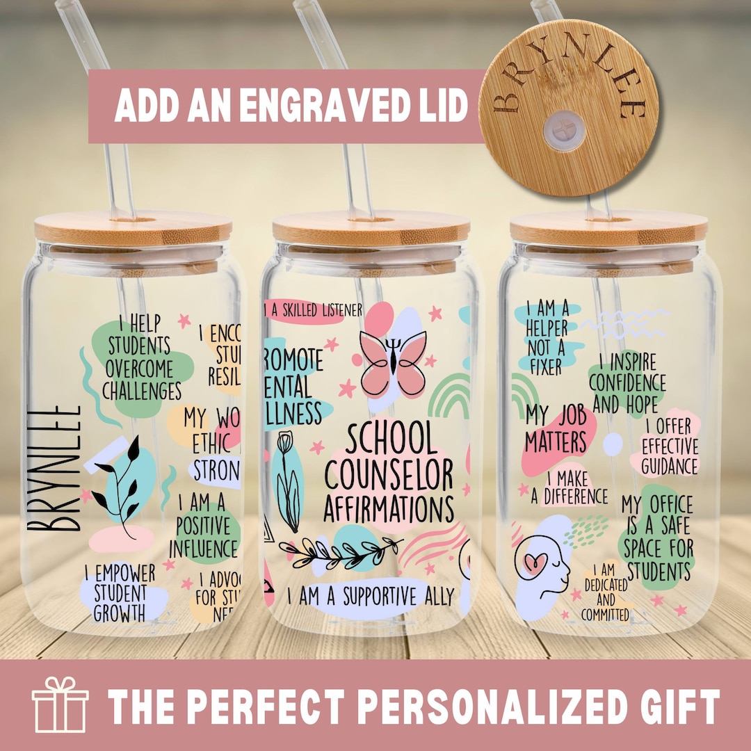 Personalized School Counselor Gifts, School Staff Gifts, Counselor Ally ...