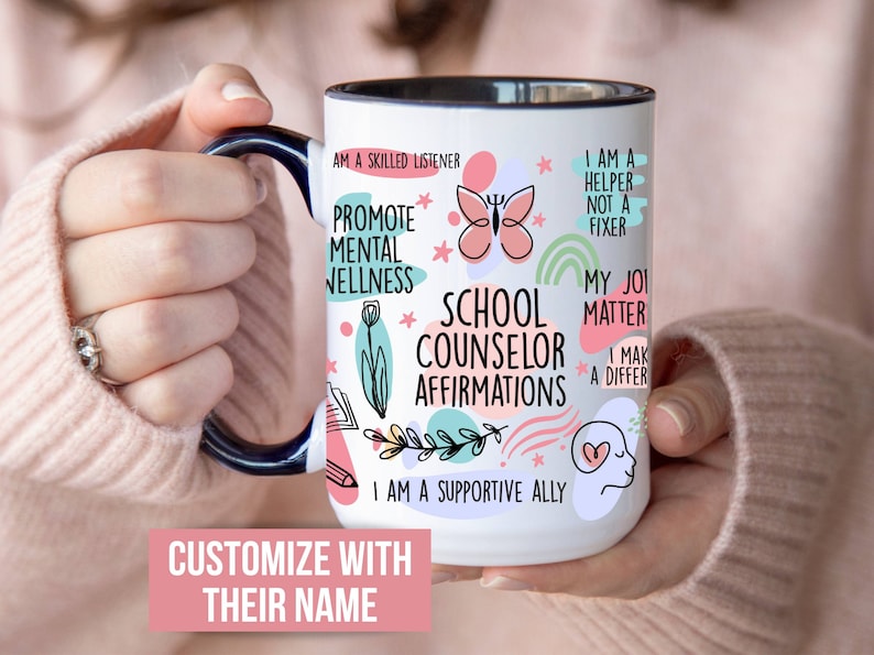 Personalized School Counselor Gifts, School Staff Gifts, Counselor Ally ...