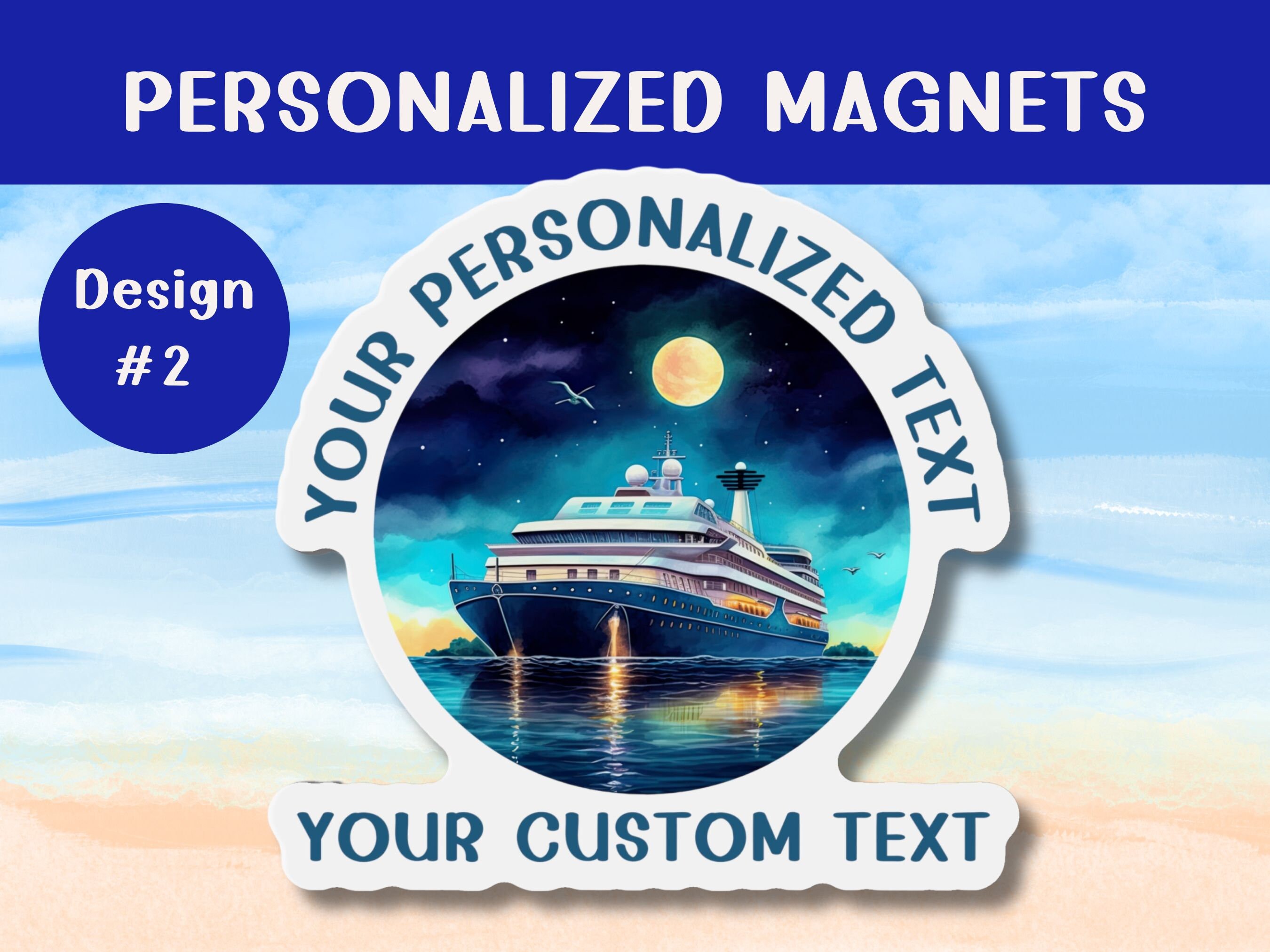 Cruise Door Magnet Cruise Ship Magnets Anniversary Cruise - Etsy