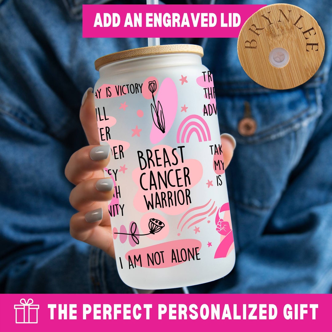 Breast Cancer, Breast Cancer Gifts, Breast Cancer Tumbler, Breast Cancer Awareness, Breast ...