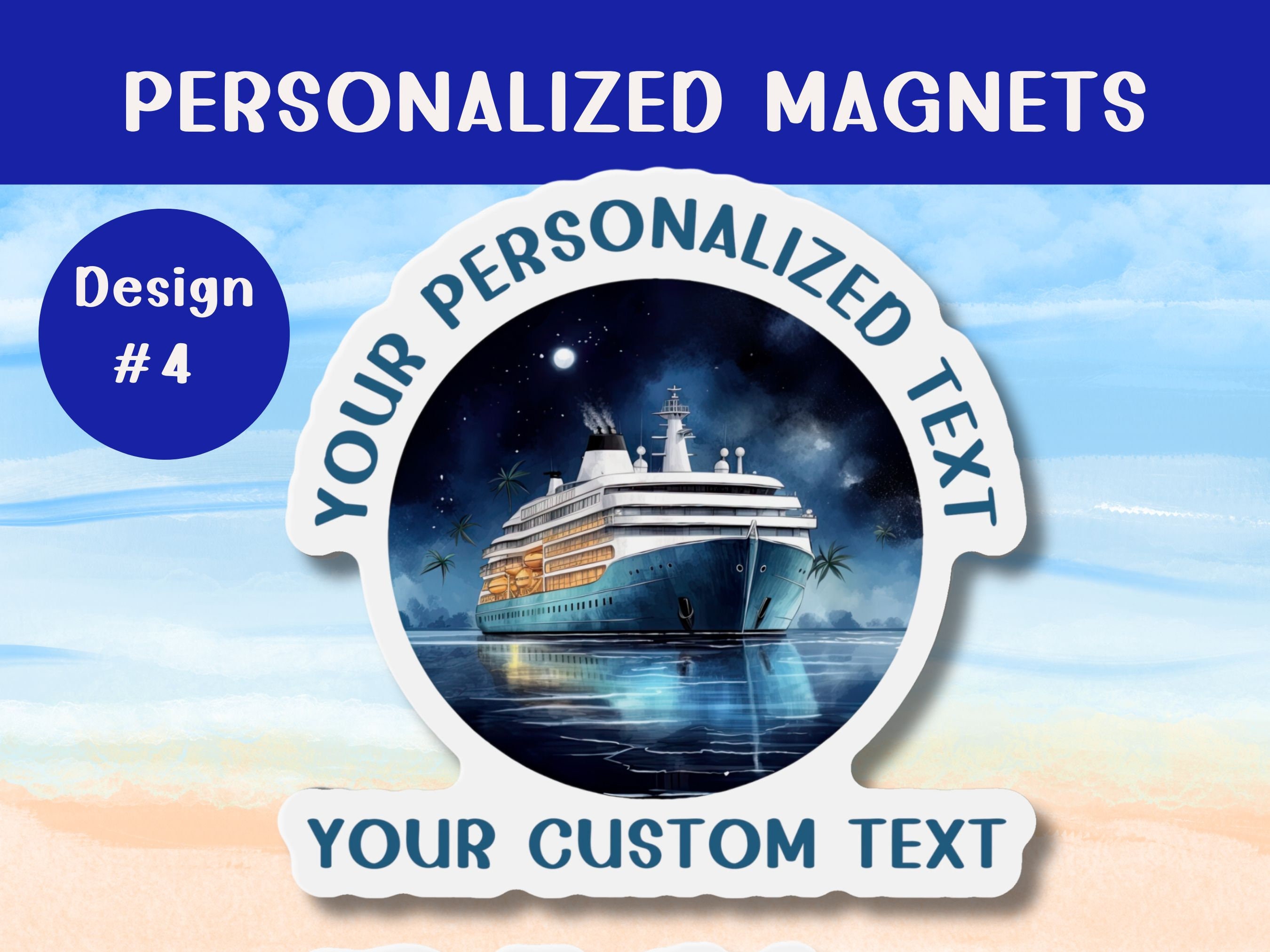 Cruise Door Magnet Cruise Ship Magnets Anniversary Cruise - Etsy