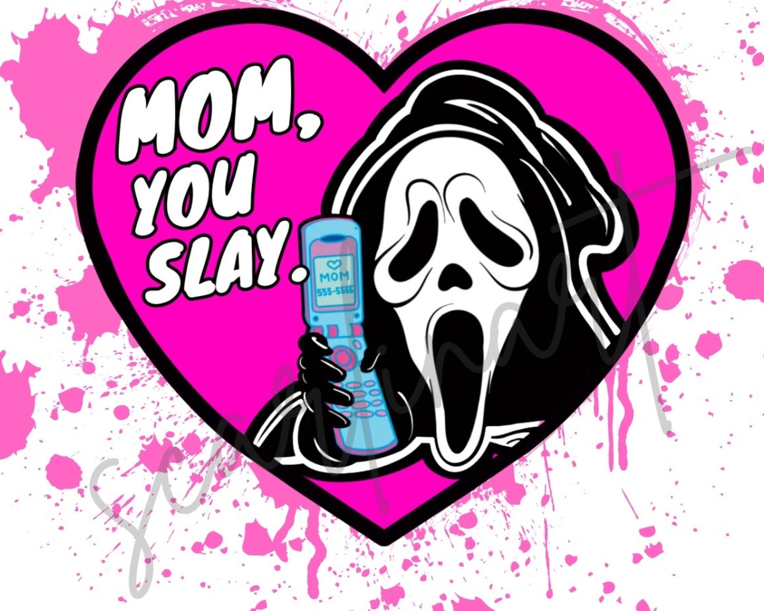 Printable Greeting Card, Mothers Day, 5x7, Gift for Mom, Mom You Slay ...