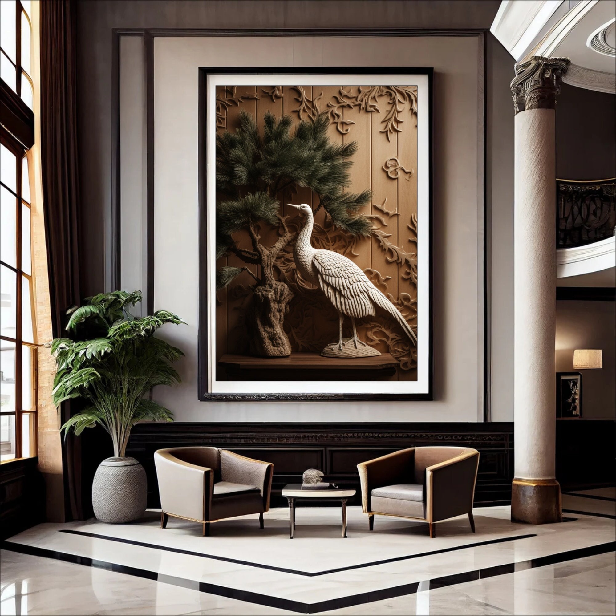 Ai Art Print, Ai-generated Art, Wood Art, Wood Carving, Digital Art ...