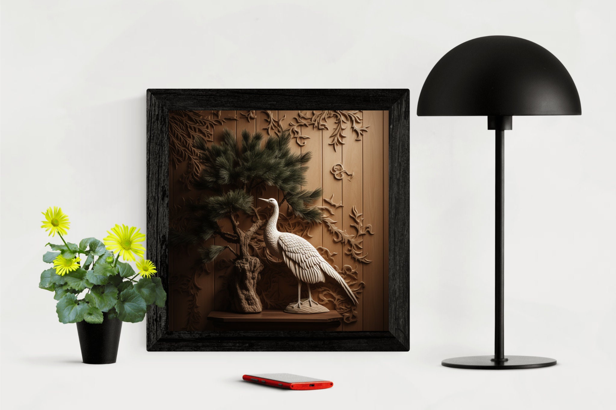 Ai Art Print, Ai-generated Art, Wood Art, Wood Carving, Digital Art ...