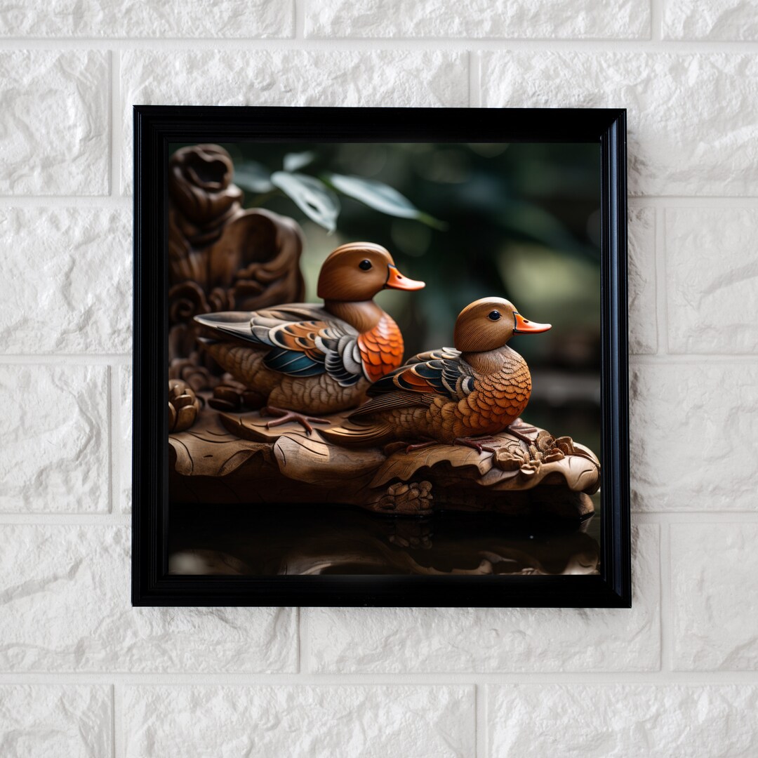 Ai Art Print, Ai-generated Art, Wood Art, Wood Carving, Digital Art ...