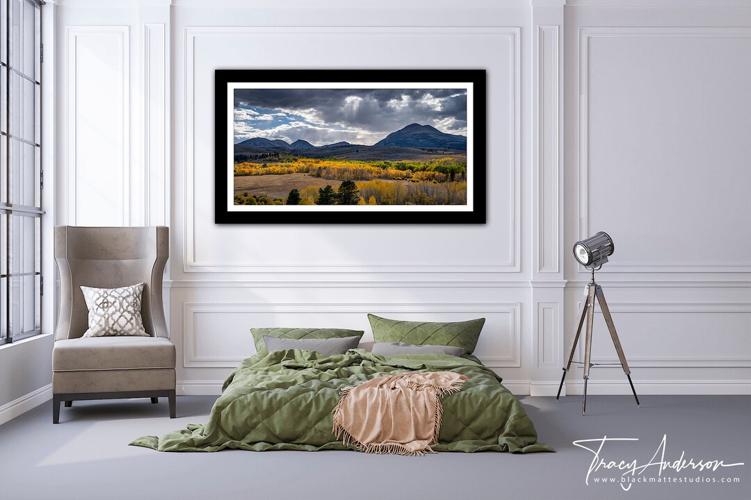 Panoramic Conway Summit Fall Photo, Mammoth Lakes Photography, Eastern ...