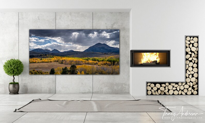 Panoramic Conway Summit Fall Photo Mammoth Lakes Photography - Etsy