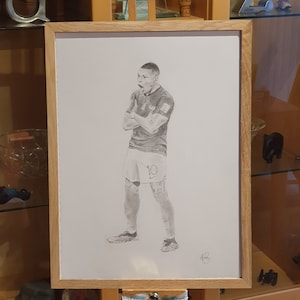Kylian Mbappé World Cup 2022 Drawing - Etsy