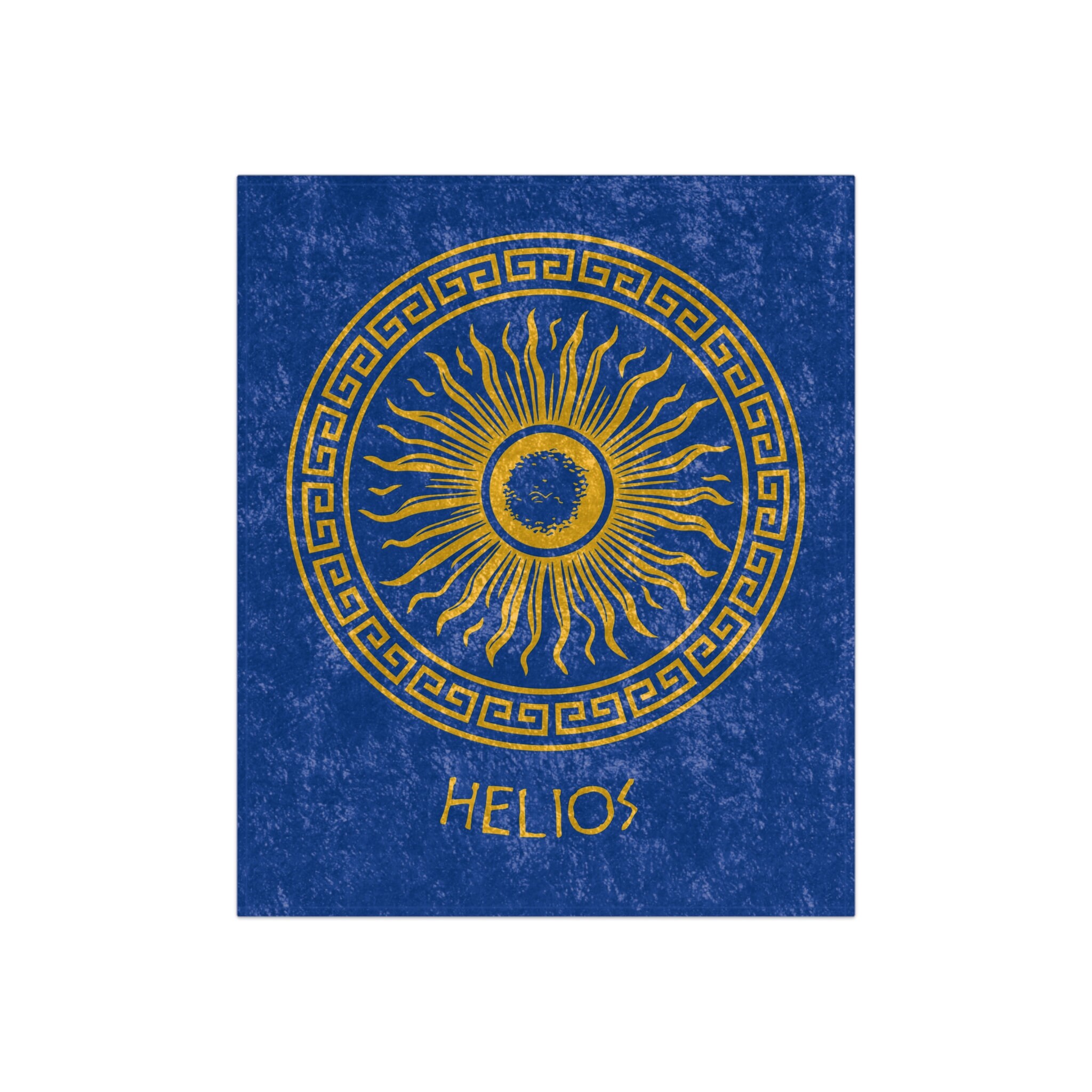Ancient Greek God Helios Blanket Crushed Velvet Blanket Greek Mythology ...