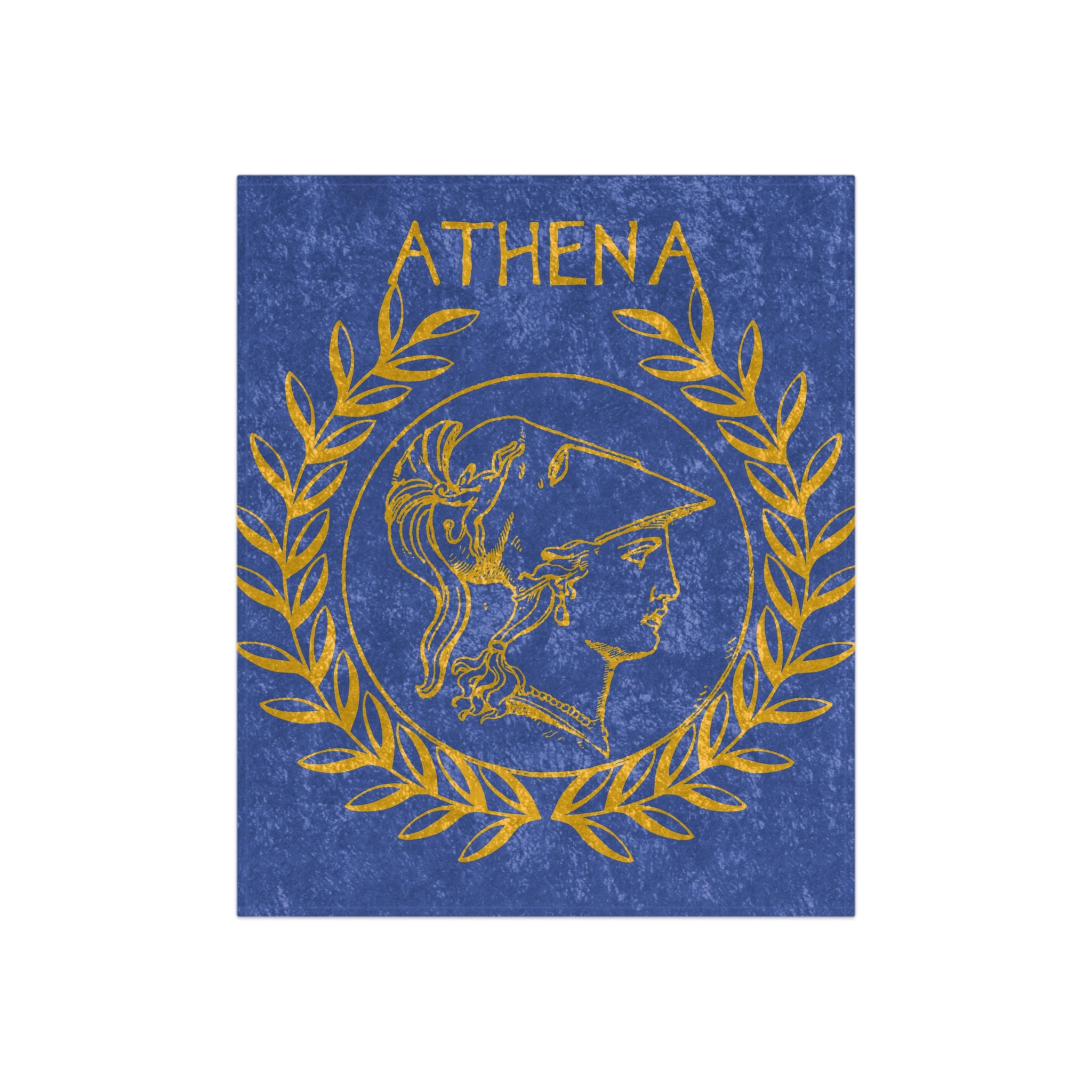 Greek Goddess Athena Blanket Crushed Velvet Blanket Greek Mythology ...