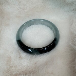 Certified Natural Burma Jadeite Bangle: Vintage Gemstone, Good Luck ...