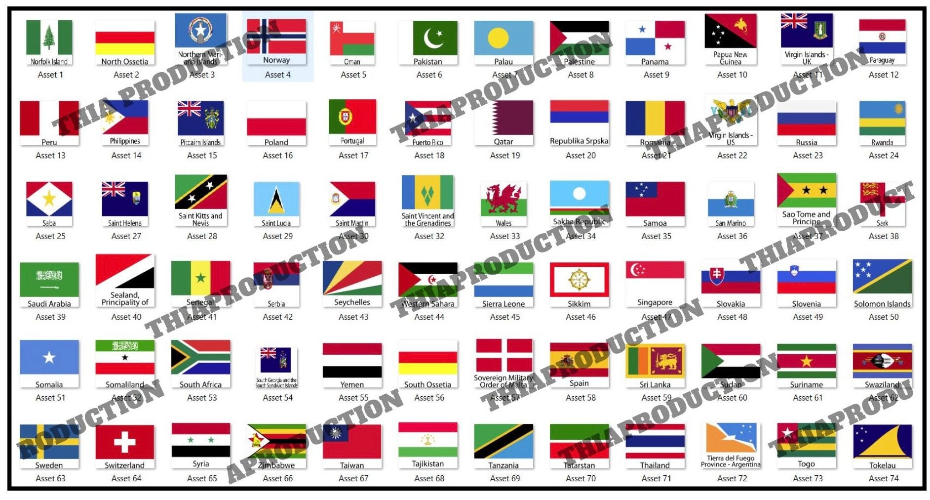 Flags SVG-PNG Flags Vector, Digital File Download Files Variety Flags ...