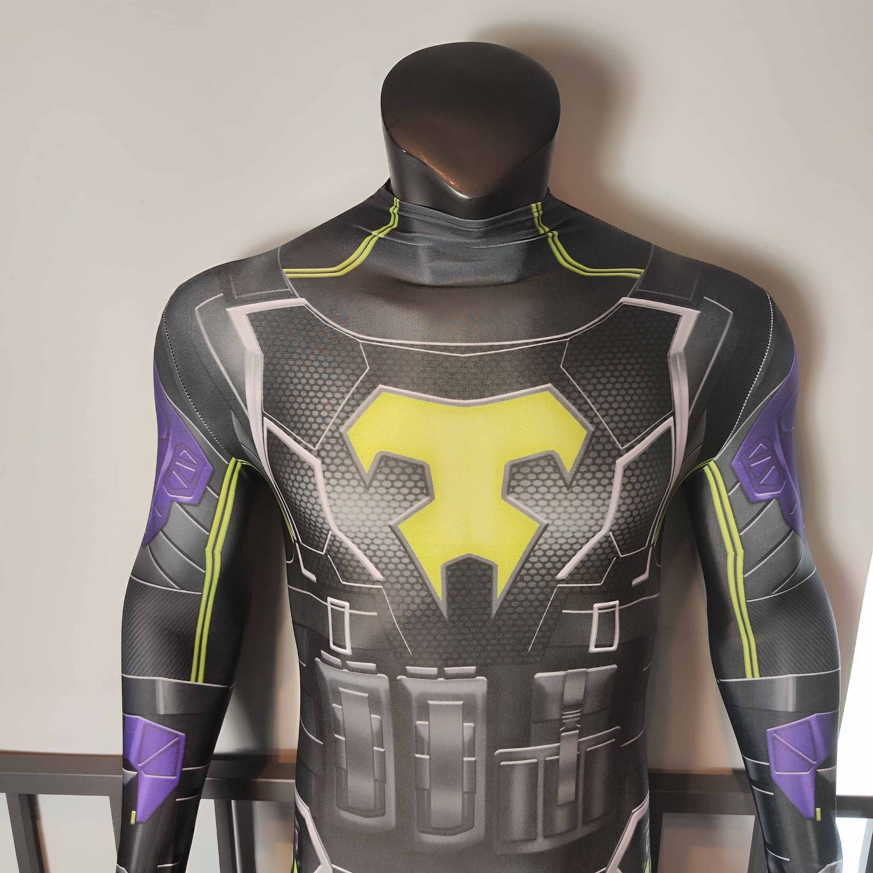 Spider-man Miles Morales the Prowler Aaron Davis Suit Costume Cosplay ...