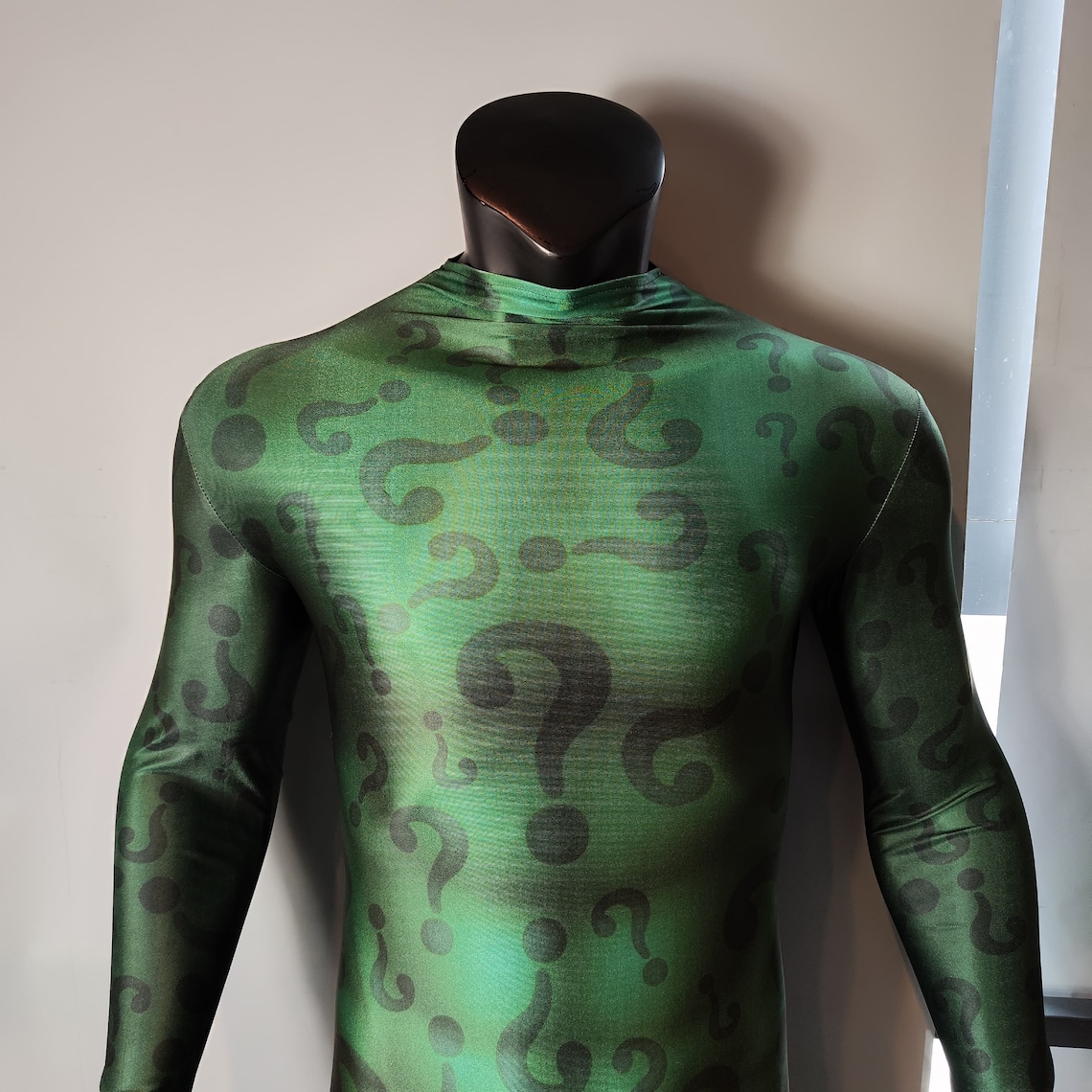 Batman the Riddler Suit Bodysuit Costume Cosplay for Adult Kids - Etsy