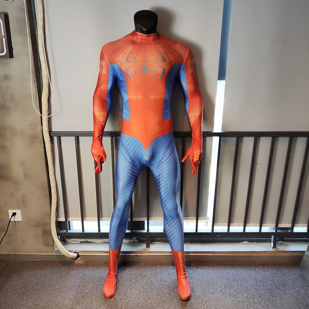 Ultimate Spider-man Miles Morales Suit Bodysuit Costume Cosplay for ...