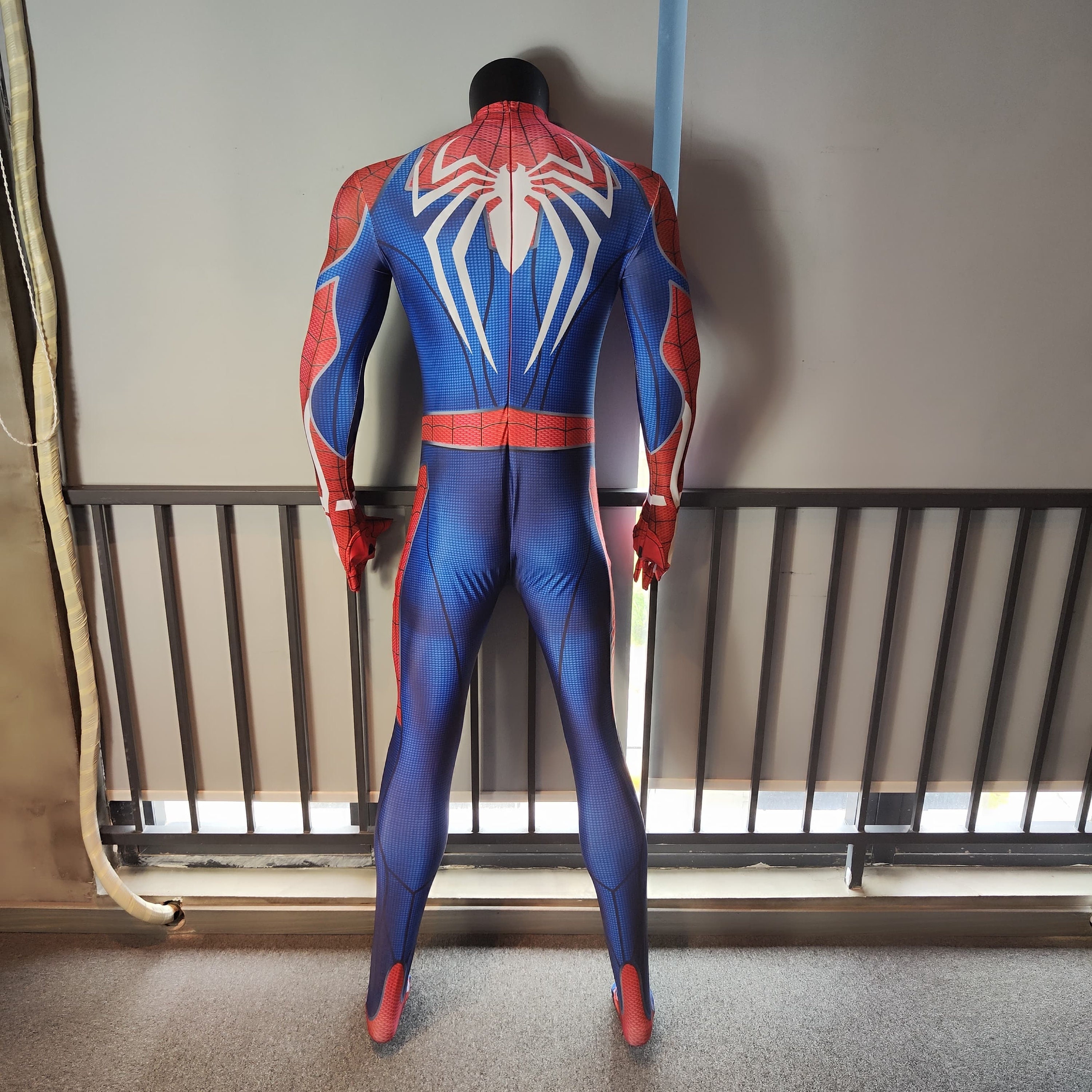 Spider Man PS4 Suit Bodysuit Costume Cosplay Peter Parker for - Etsy