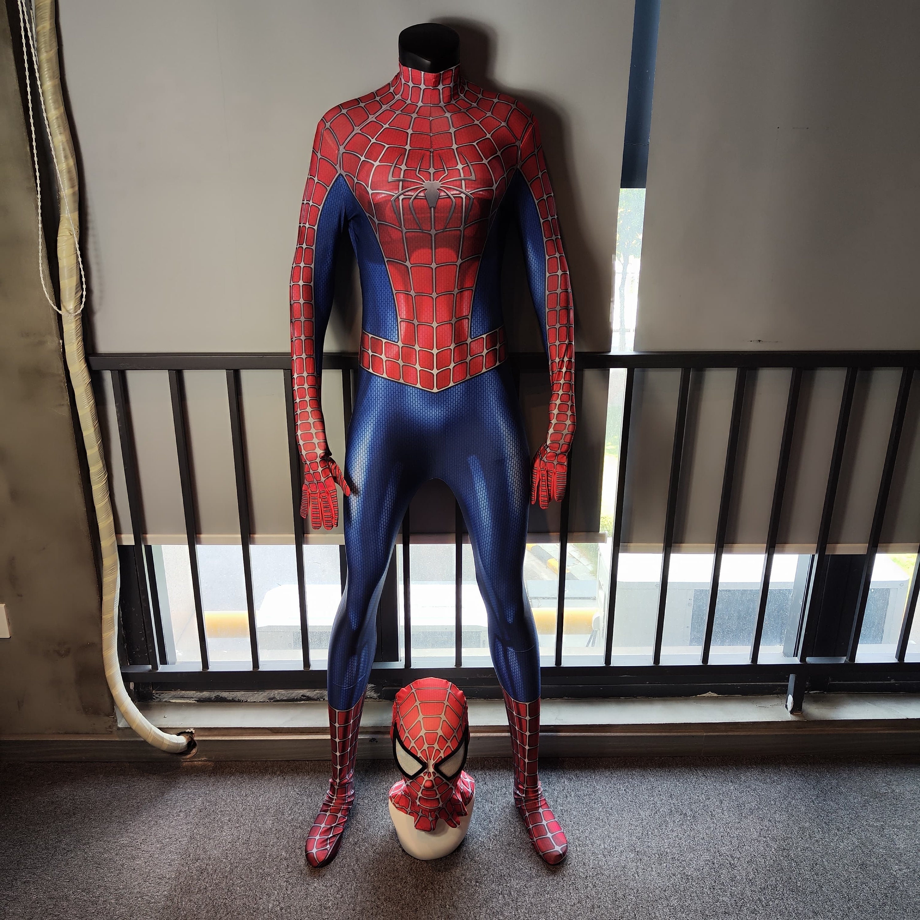 Spider-man 2 Webbed Suit Bodysuit Costume Cosplay Peter Parker Female ...