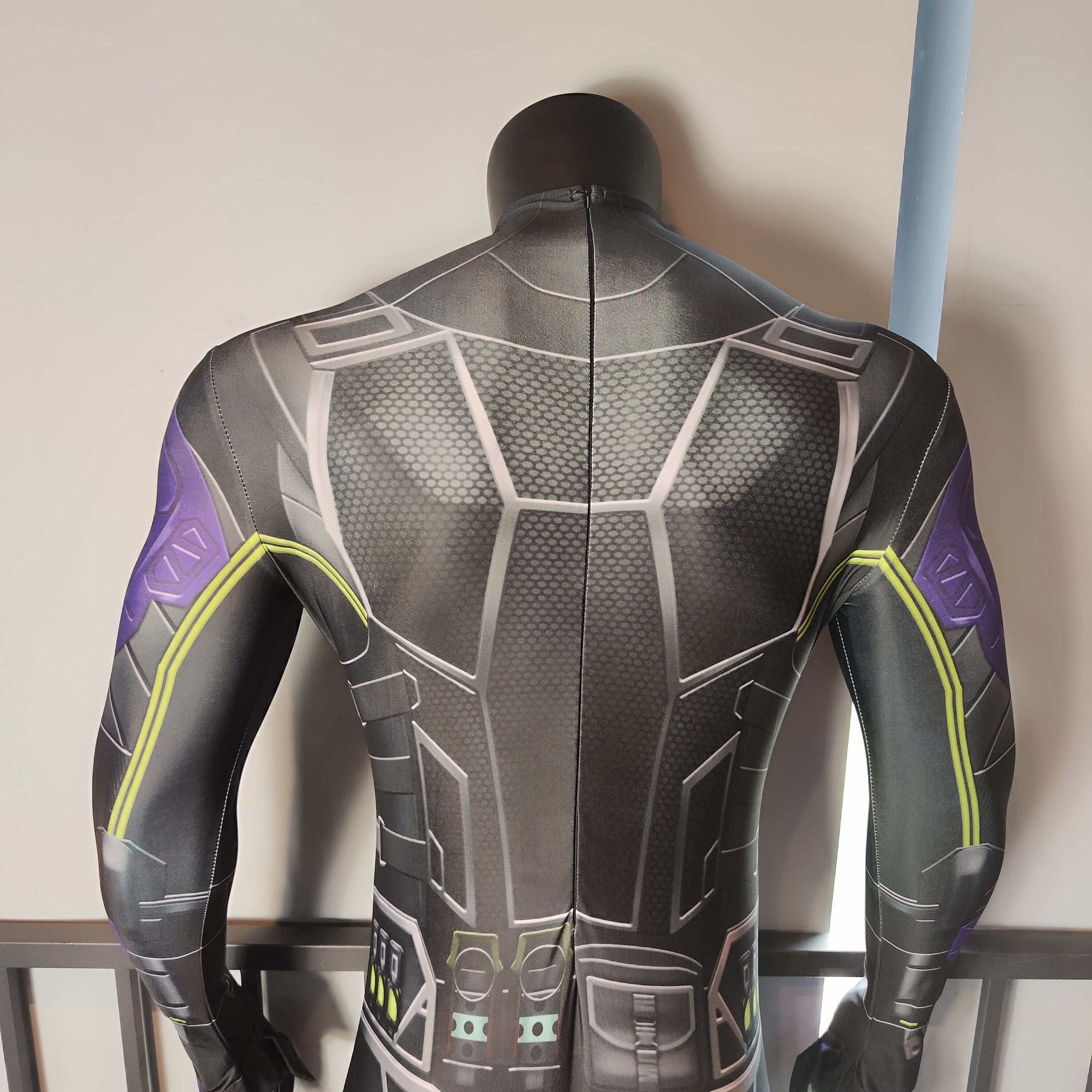 Spider-man Miles Morales the Prowler Aaron Davis Suit Costume Cosplay ...
