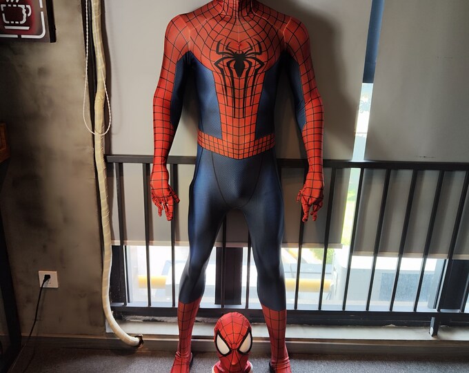 The Amazing Spider-man 2 Suit! FULLY PUFFY PAINTED! - Etsy