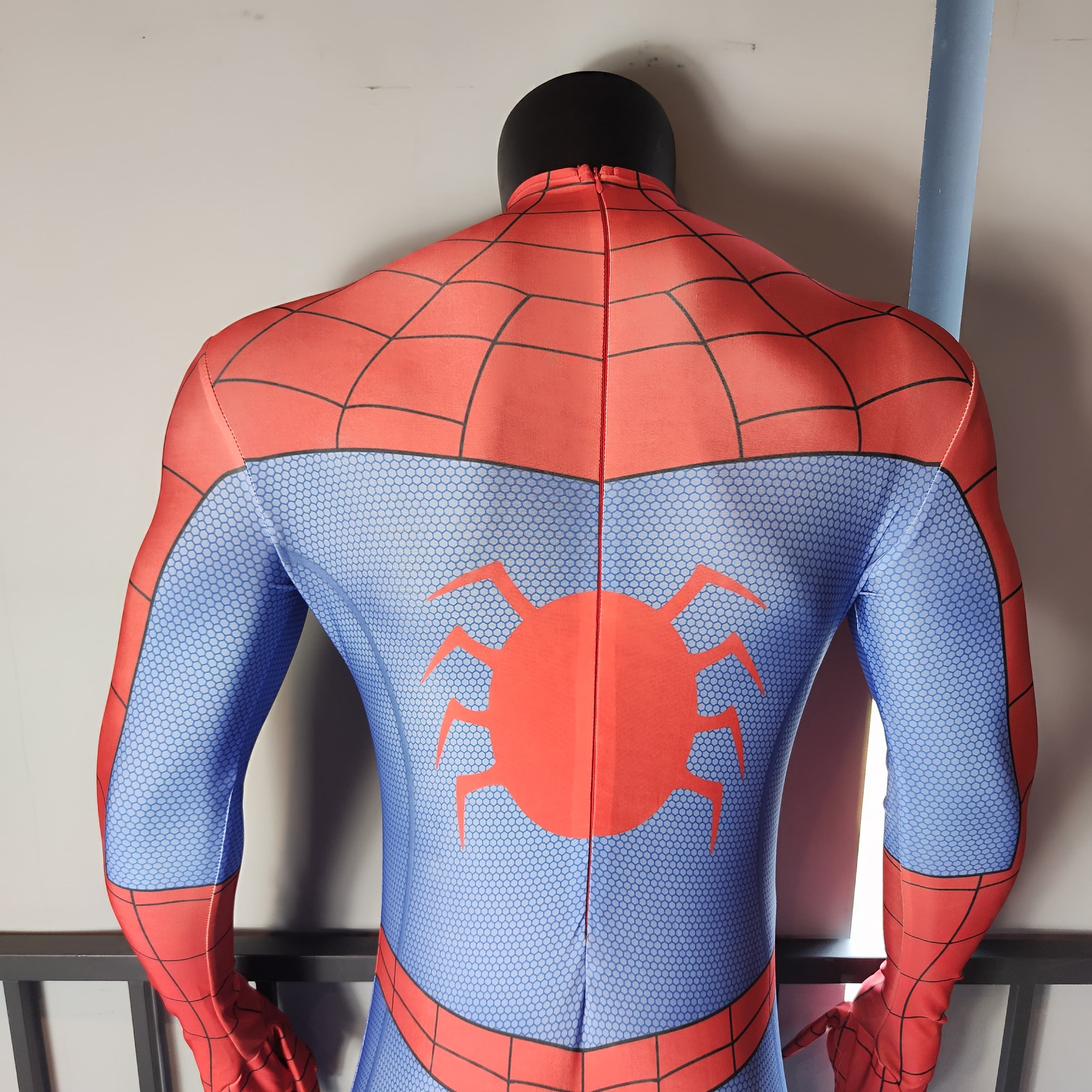 Spider Man PS4 Classic Suit Peter Parker Cosplay Costume for Adult Kids ...