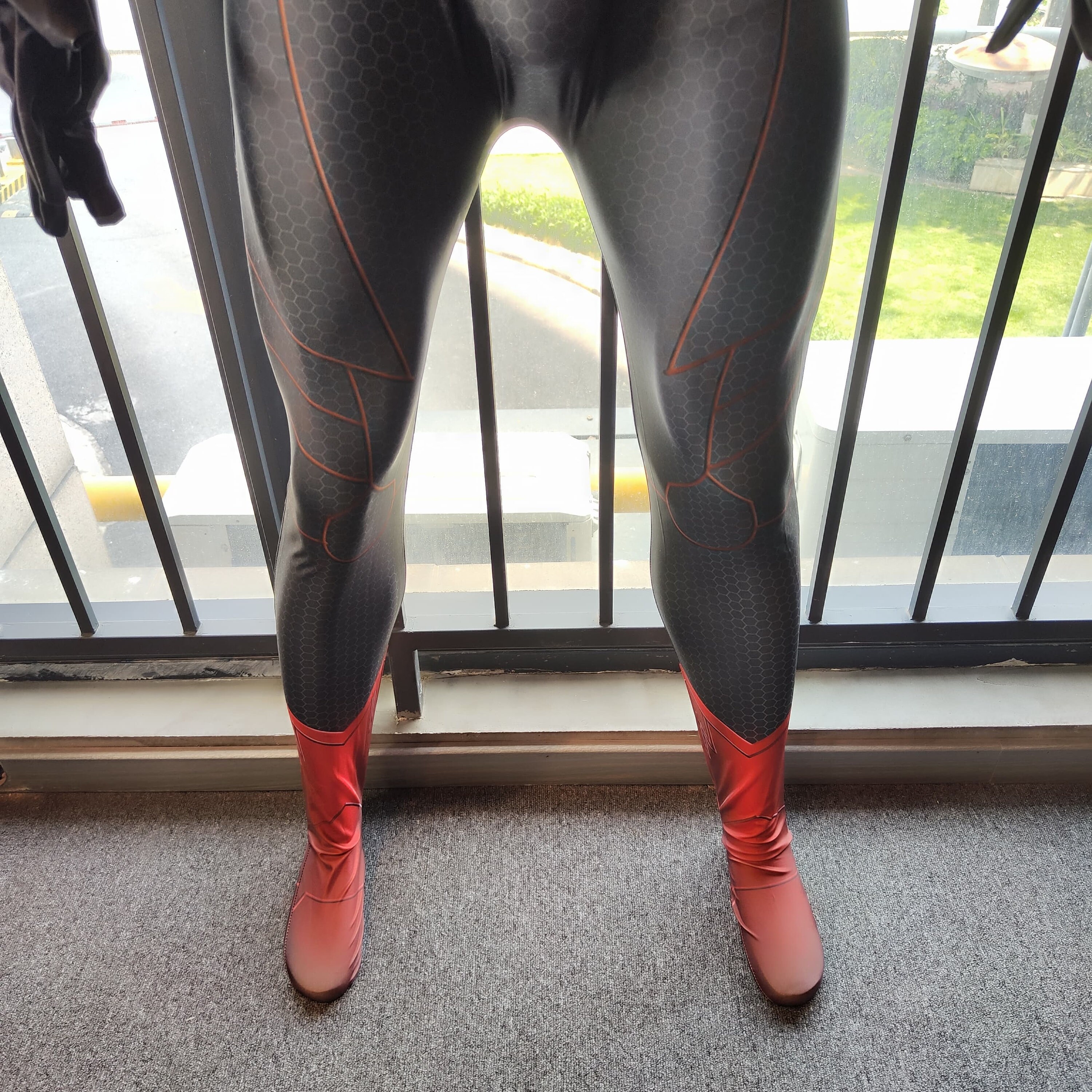 Reverse Flash Costume Cosplay Suit Eobard Thawne Bodysuit for - Etsy