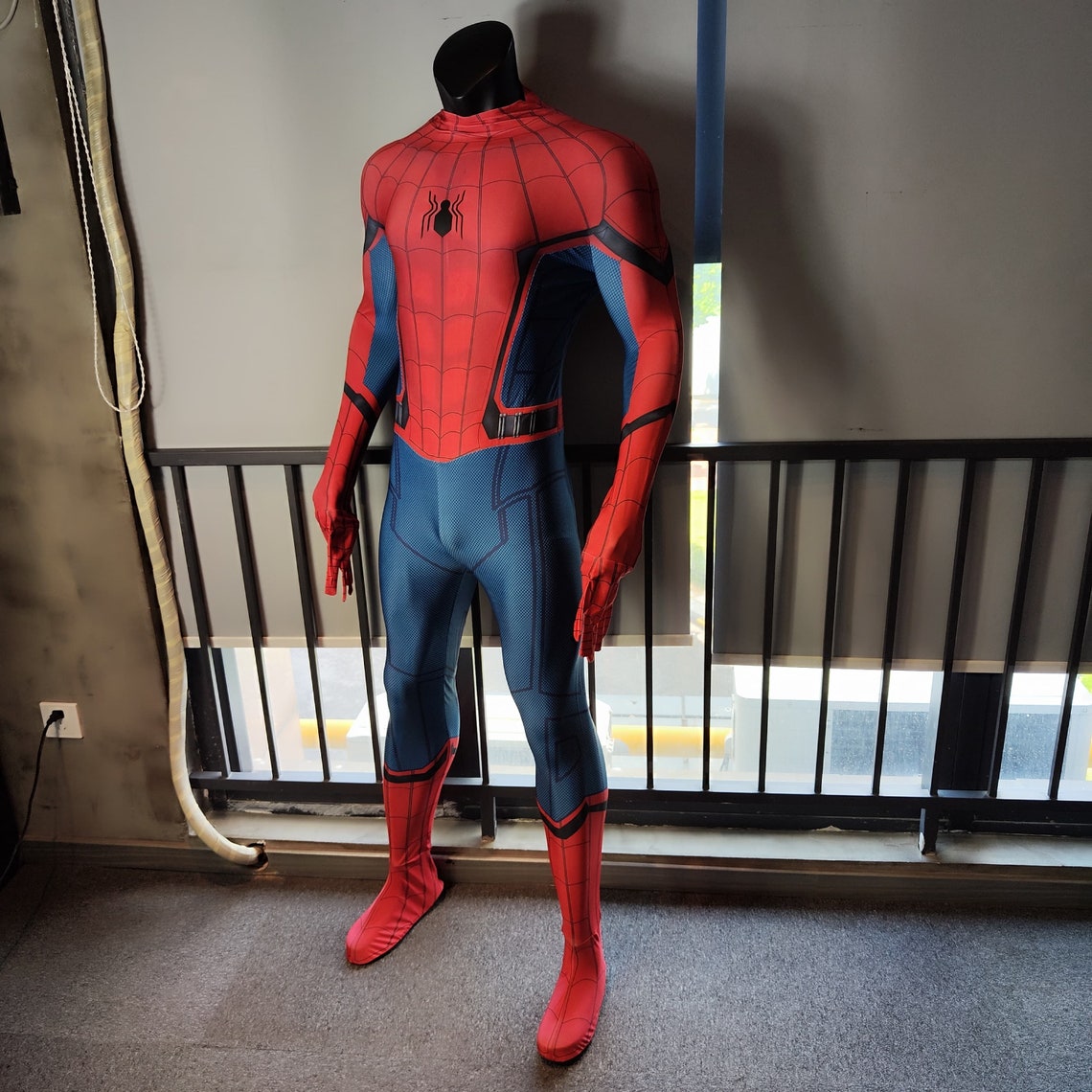 Spider-man Homecoming Bodysuit Costume Cosplay Suit Peter Parker Outfit ...