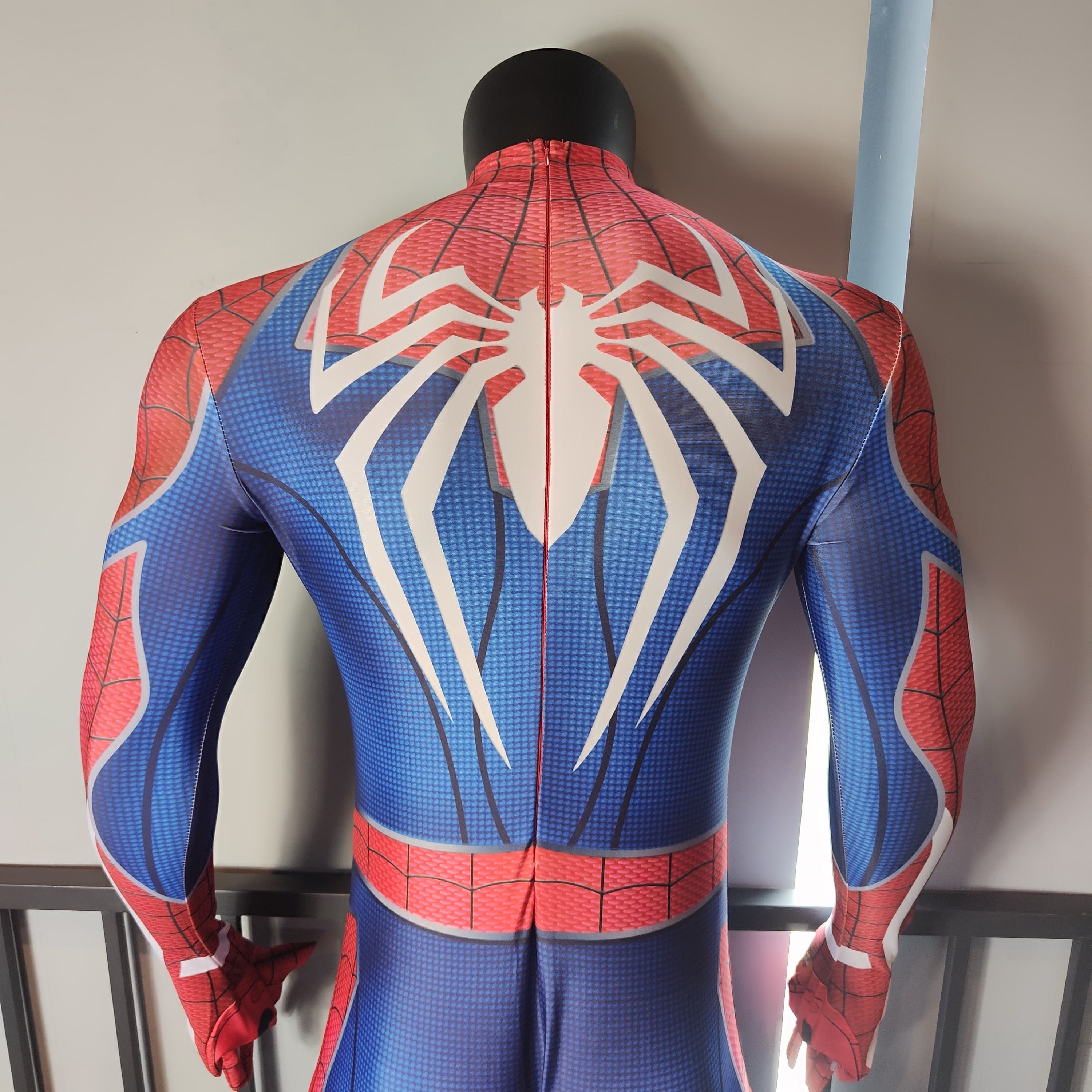 Spider Man PS4 Suit Bodysuit Costume Cosplay Peter Parker for - Etsy