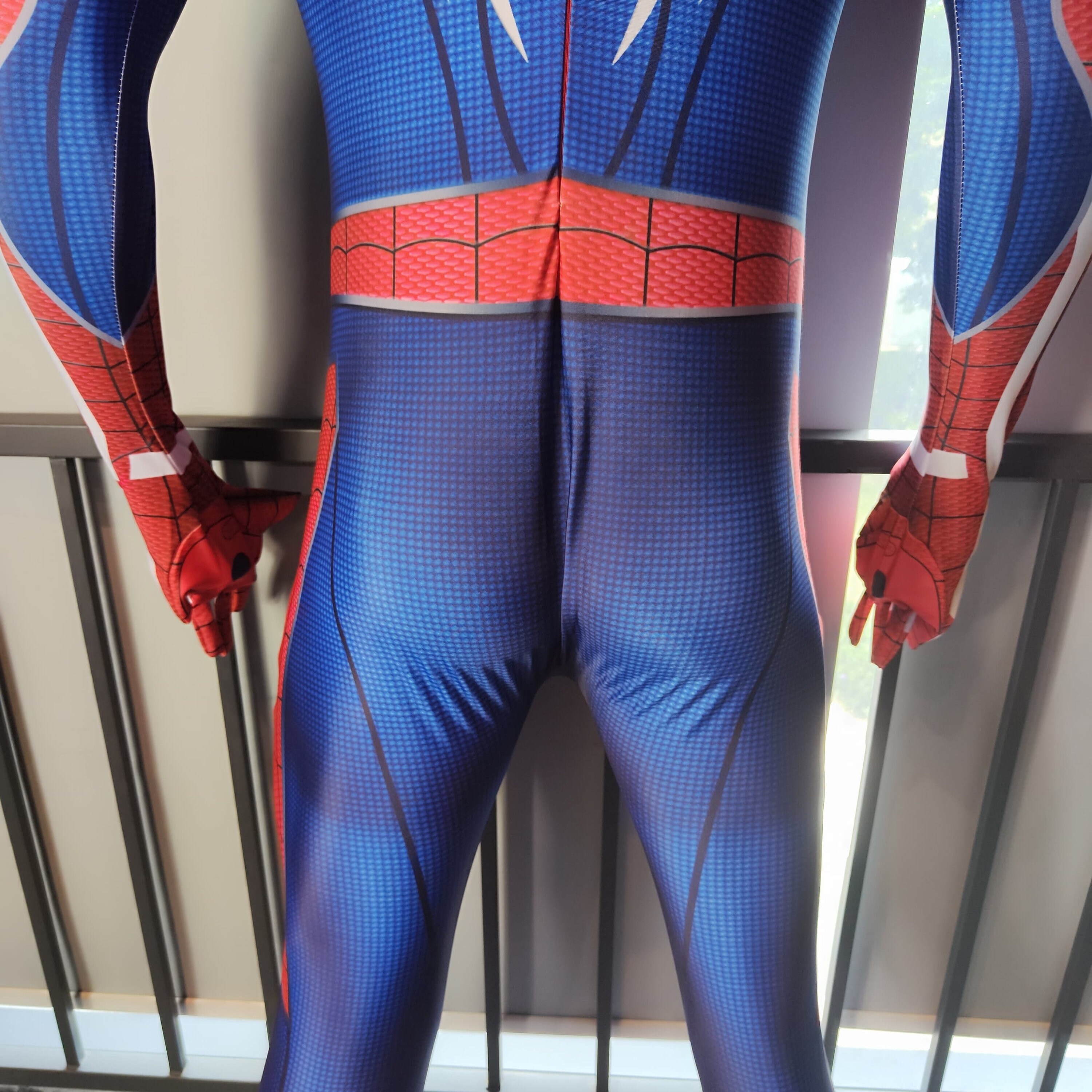 Spider Man PS4 Suit Bodysuit Costume Cosplay Peter Parker for - Etsy