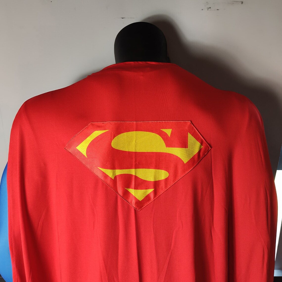 New 52 Superman Costume Cosplay Suit Bodysuit With Cloak for Adult Kids ...