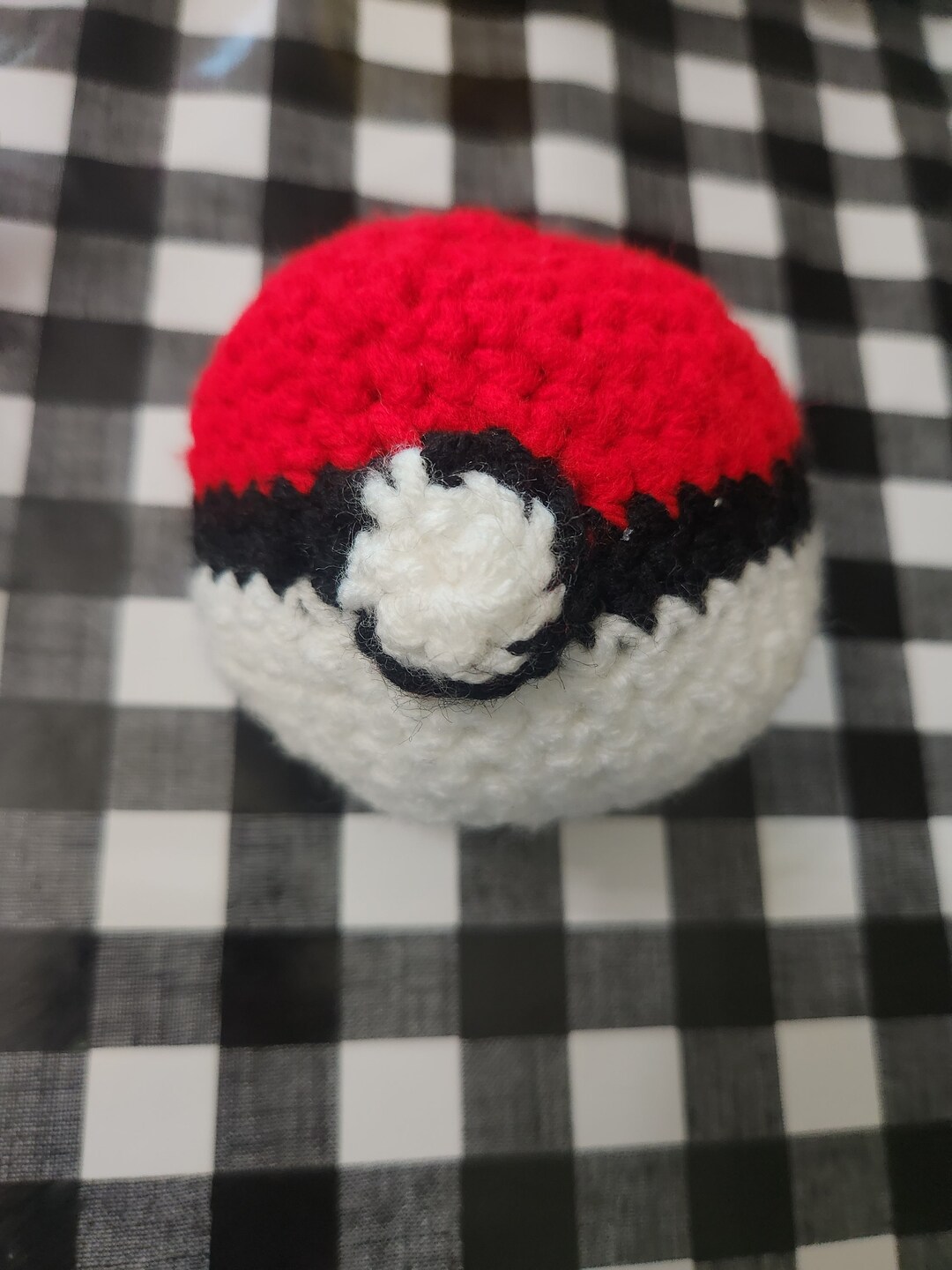 Crochet Squishy Pokéball - Etsy