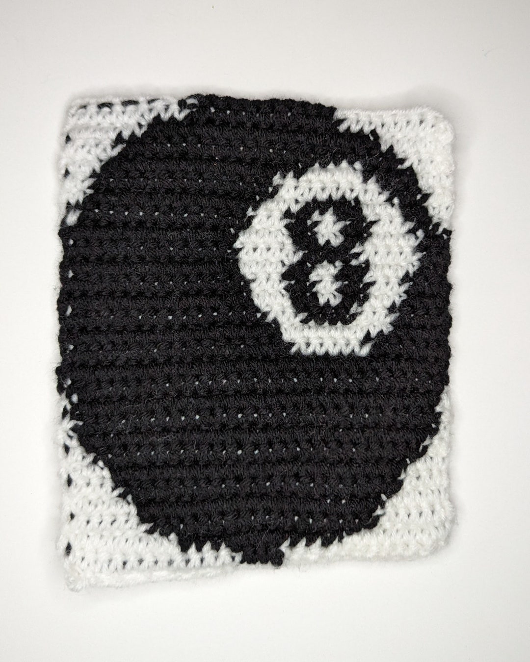 Crocheted 8-ball Wall Hanging - Etsy