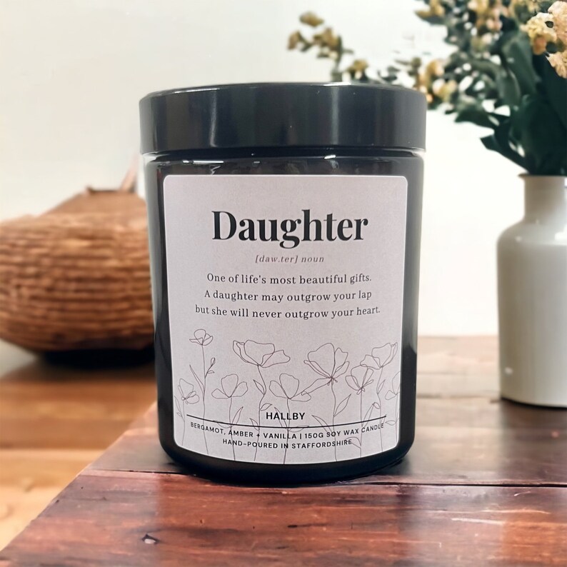 Daughter Birthday Gifts, Daughter Candle, Gifts for Daughter, Candle ...