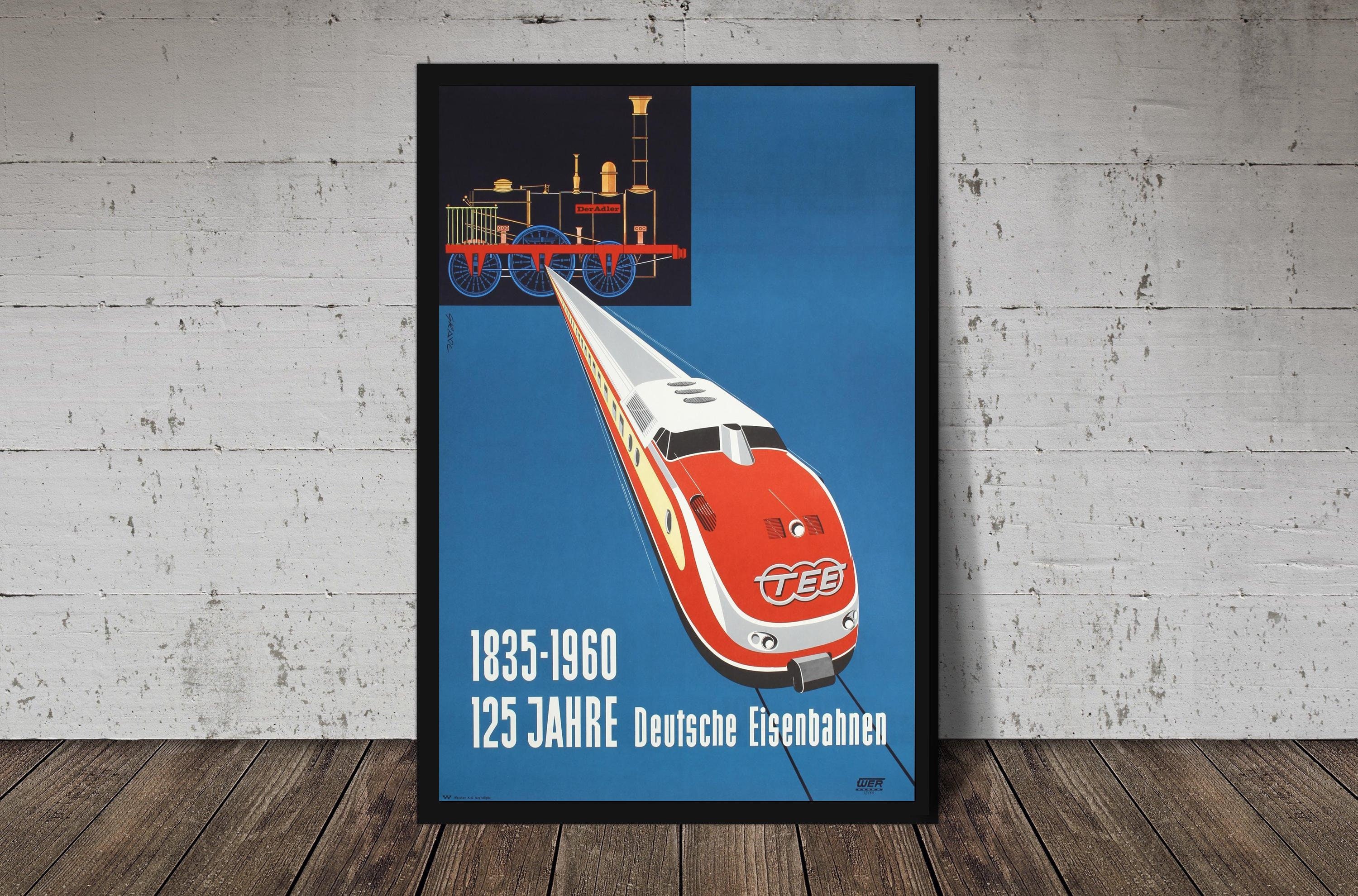 Old Train Ads