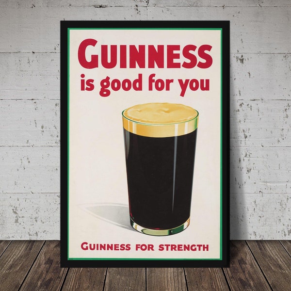 Guinness Poster - Etsy