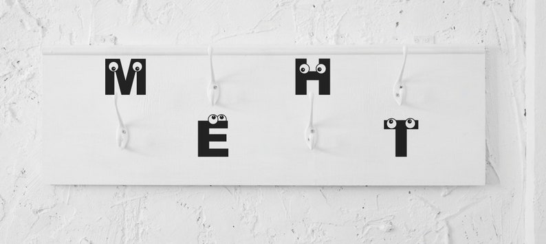 Googly Eyes Font Alphabet: SVG DXF PNG Cut Files, Cricut Clipart ...