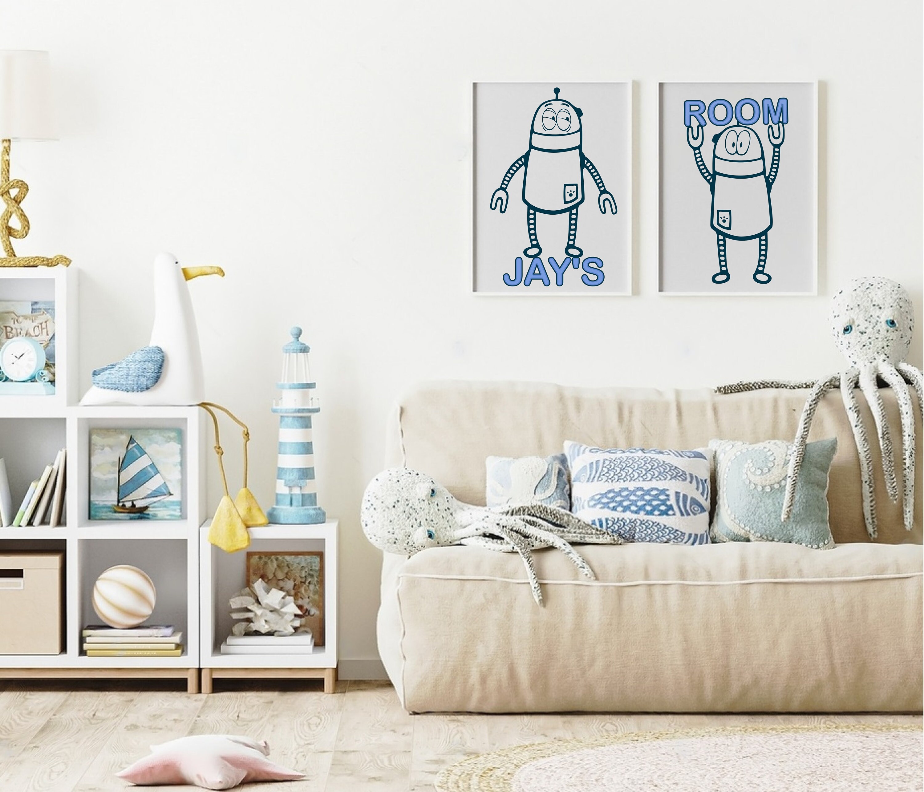 Robot SVG Clip-art, Kids Cartoon Robot Template Design, Robot Art, DXF ...