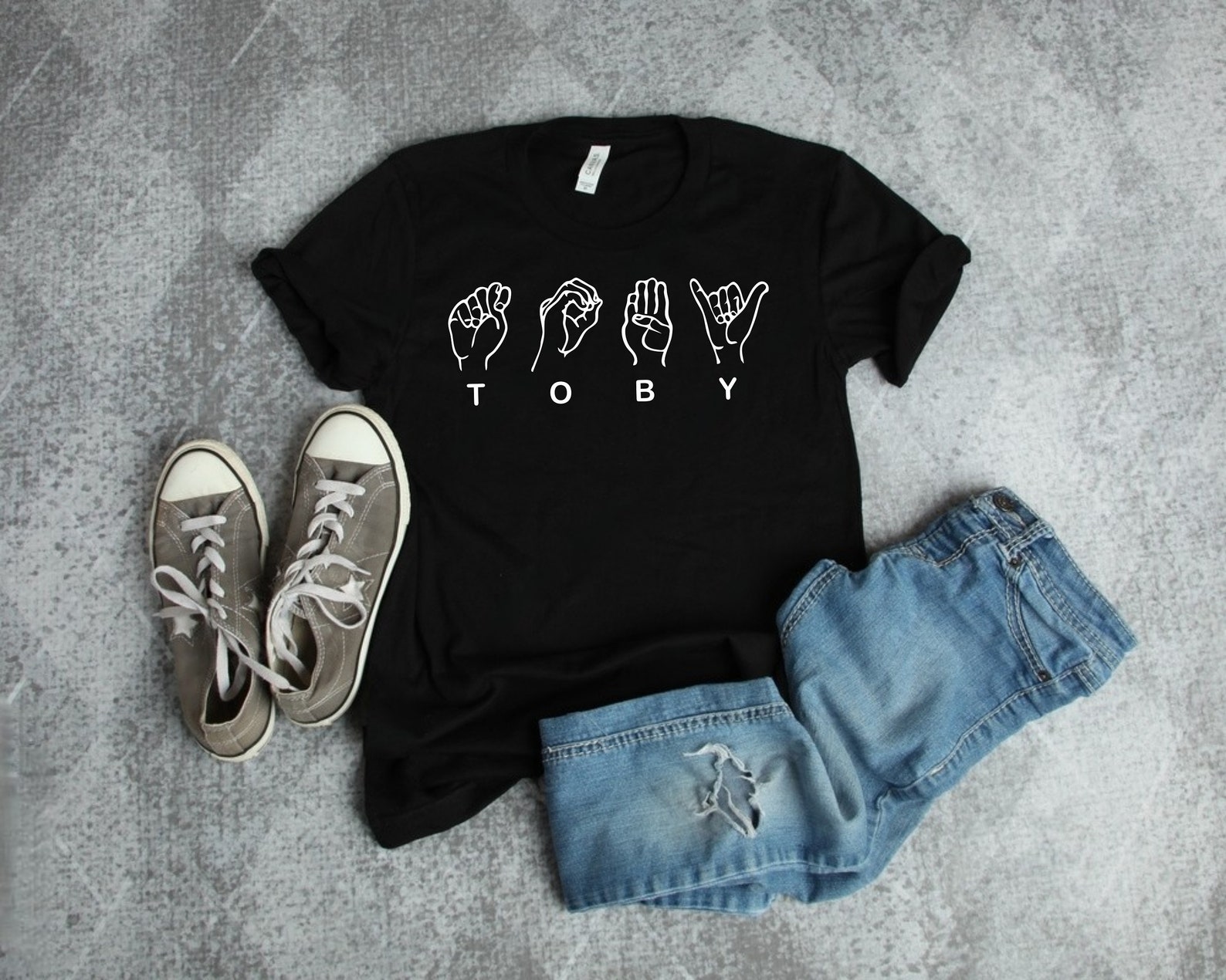 American Sign Language Alphabet Font SVG, PNG, Hand Gesture Font, ASL ...