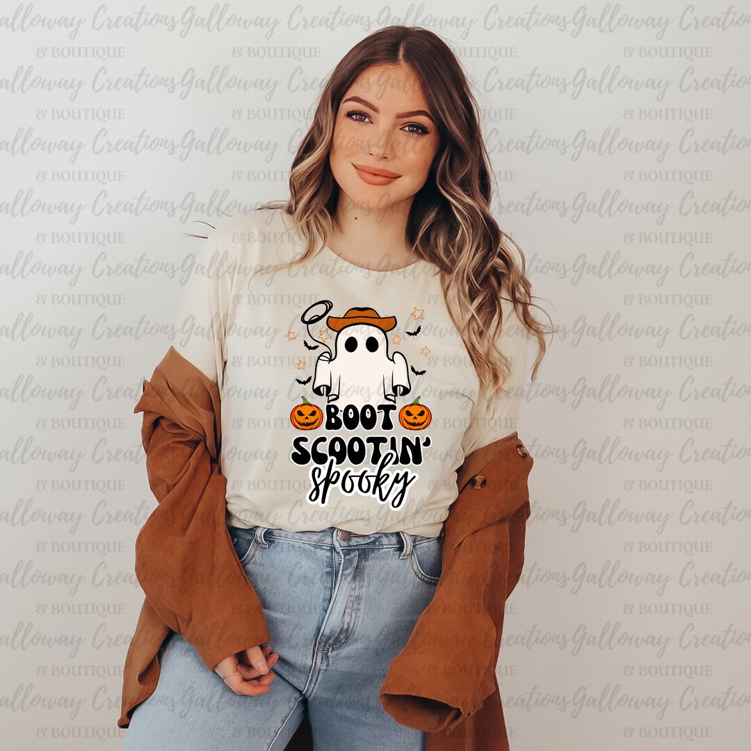 Boot Scootin Halloween PNG Spooky PNG Western Halloween - Etsy
