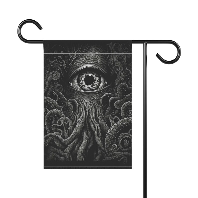 Lovecraft Horror Call of Cthulhu Steampunk Garden & House Banner - Etsy