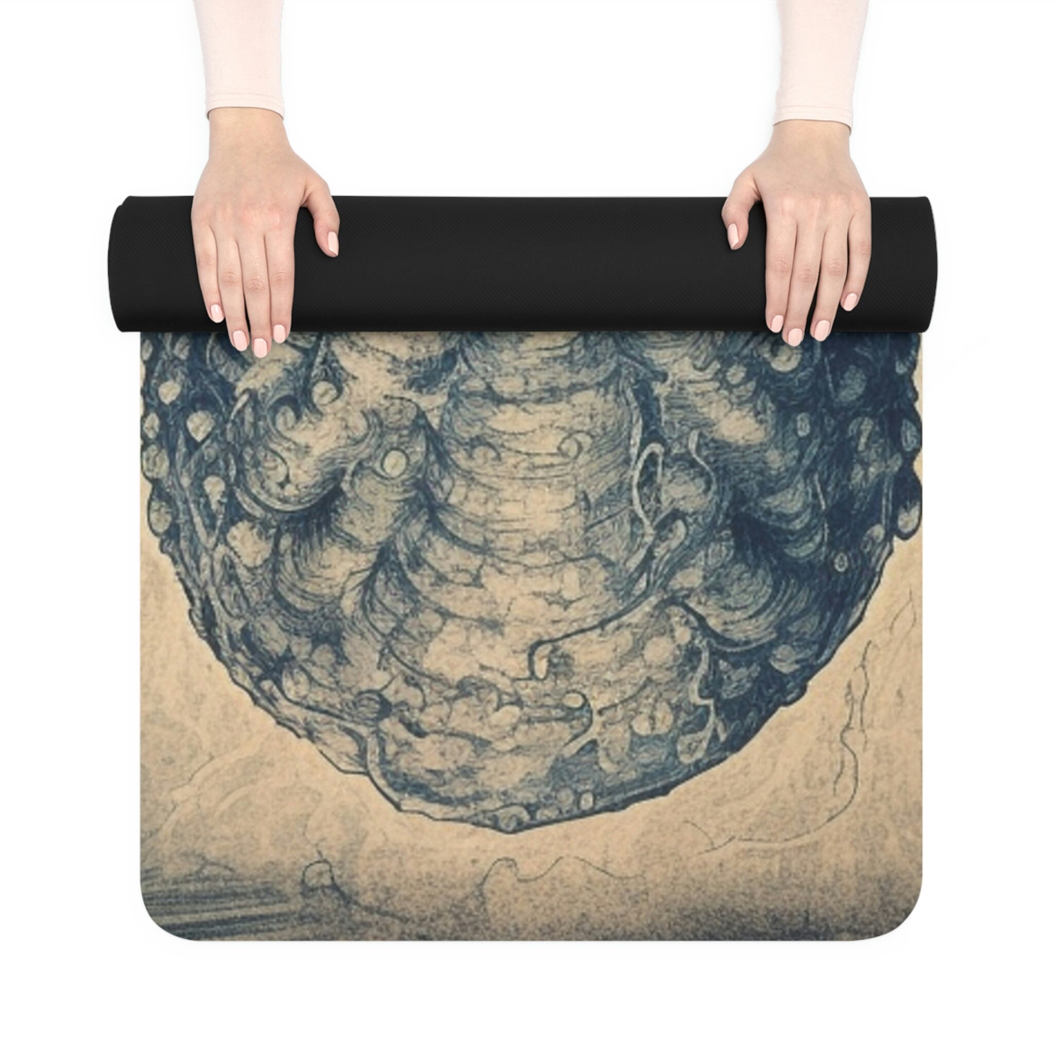 Lovecraft Horror Call of Cthulhu Steampunk Inspired Rubber Yoga Mat - Etsy