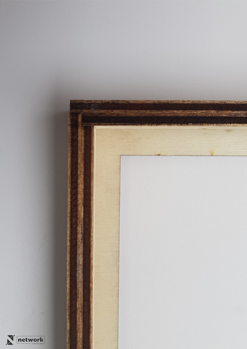 A4 Wooden Frame Template: Laser Cut File (SVG, AI, DXF) - Etsy