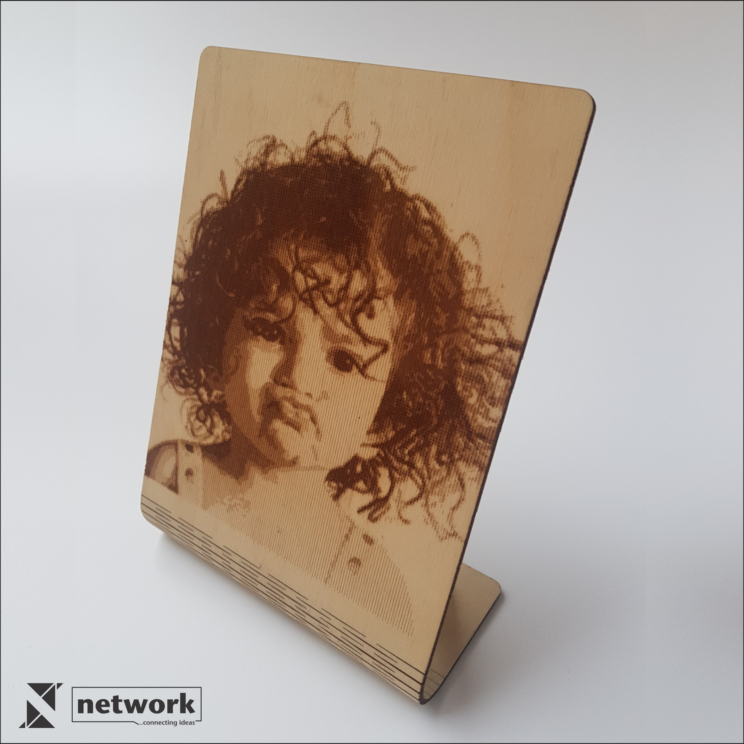 Curved Frame Portrait Mode Template-3 for Laser Cut SVG AI DXF ...