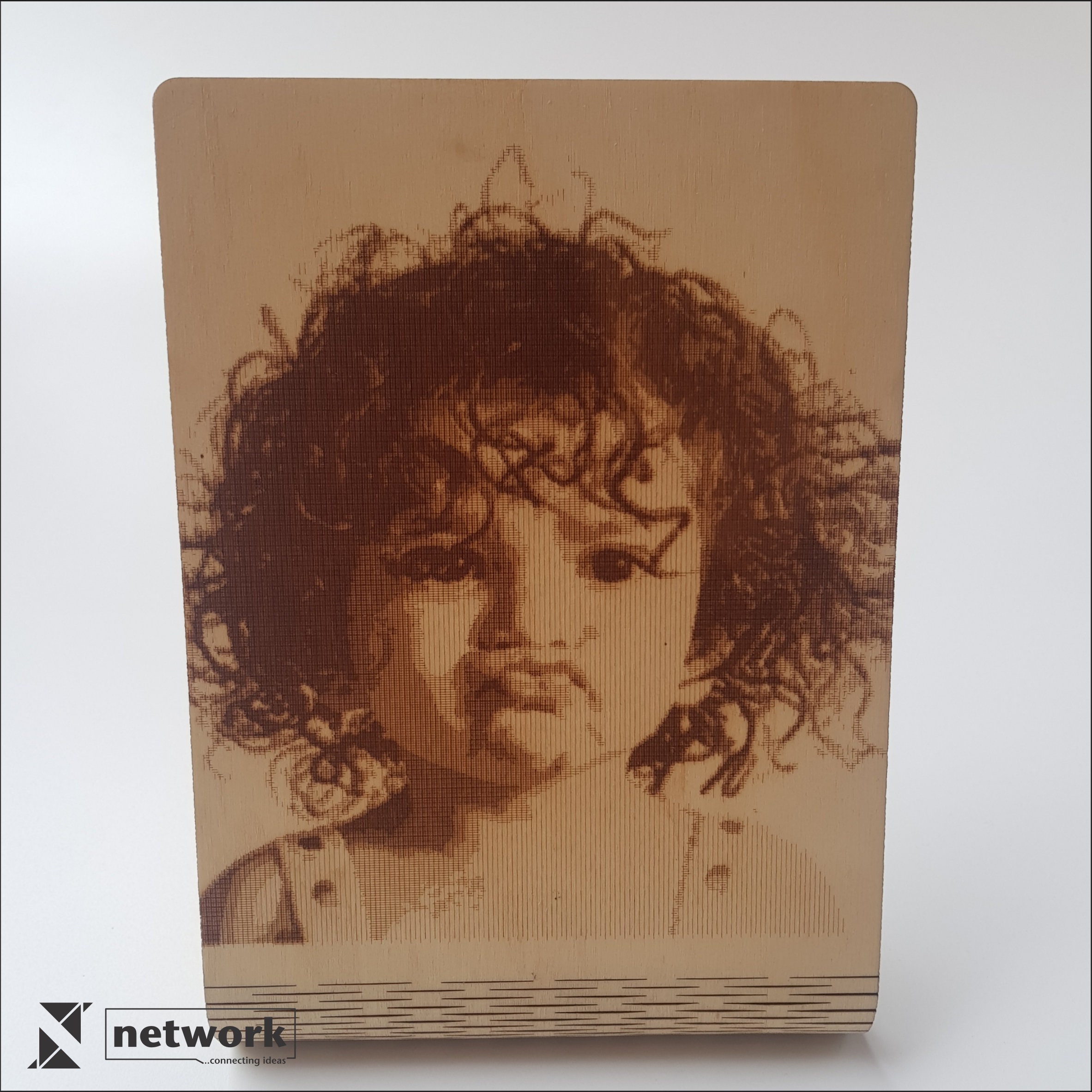 Curved Frame Portrait Mode Template-3 for Laser Cut SVG AI DXF ...